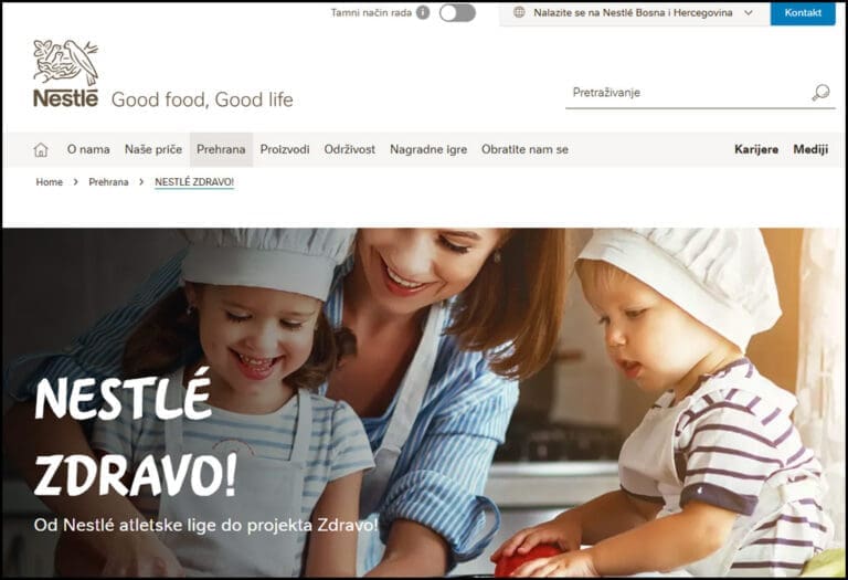 Skandal – Nestlé u školama – BiH političari svjesno žrtvovali našu ...